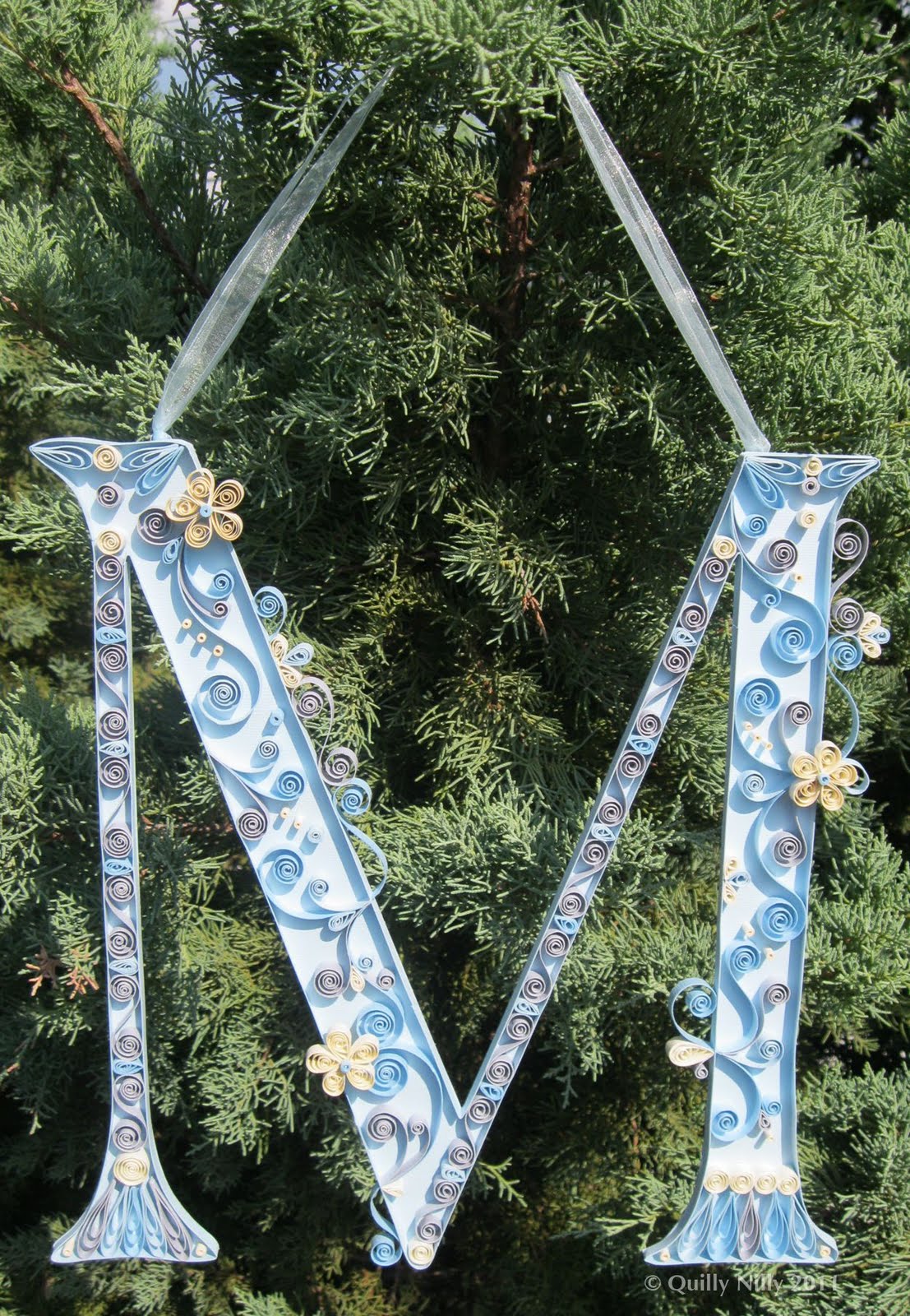 Quilly Nilly: The Letter M