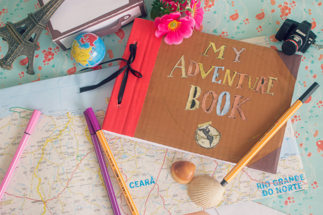 Nayh's Wonderland: DIY: My Adventure Book