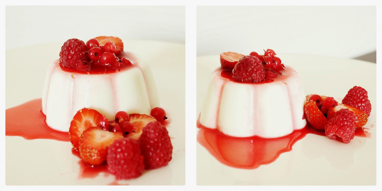 Friandise Sweet: Panna Cotta aux fruits rouges