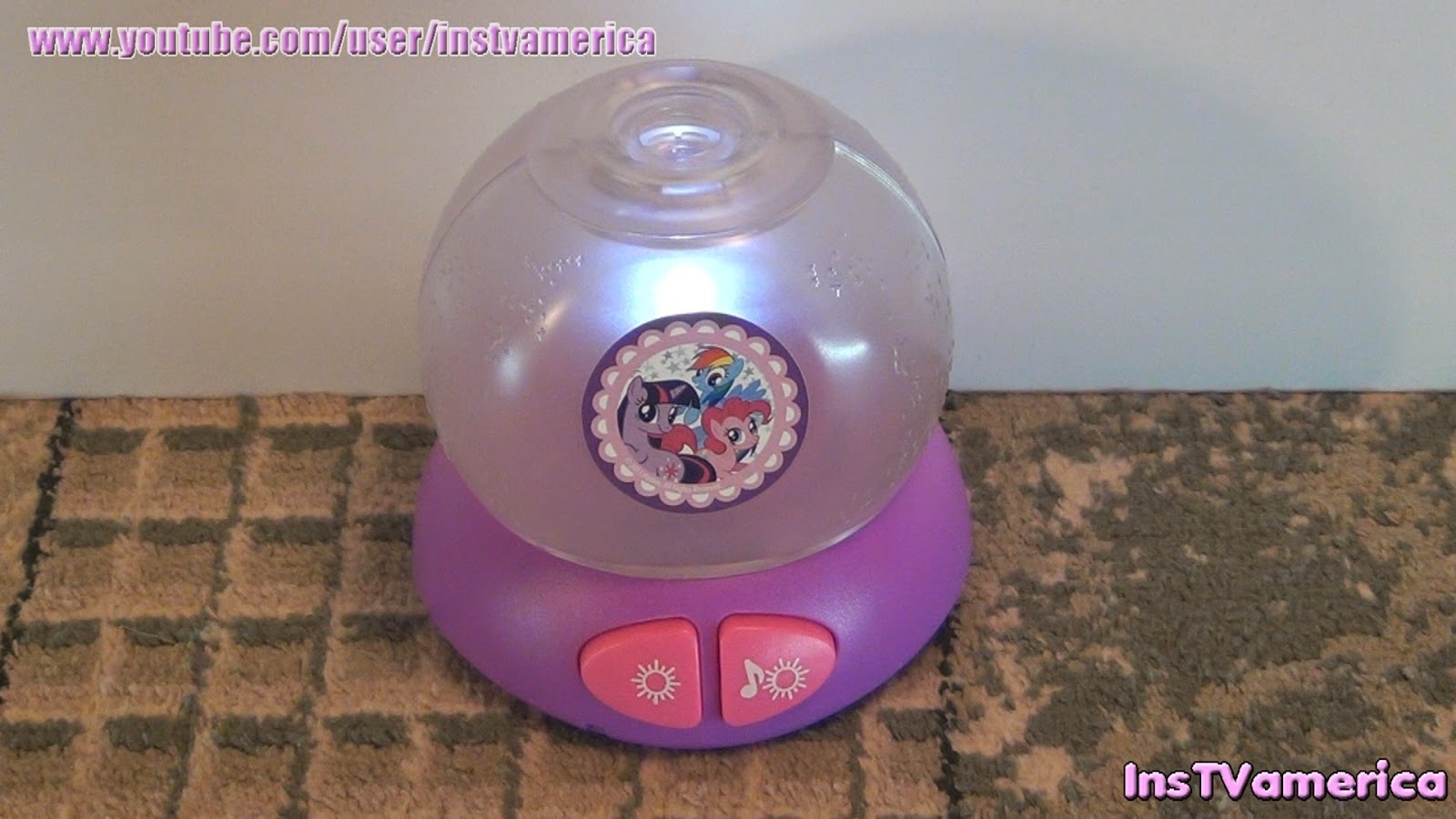 InsTVamerica: Pony Night Light My Little Pony Lulla Lite MLP