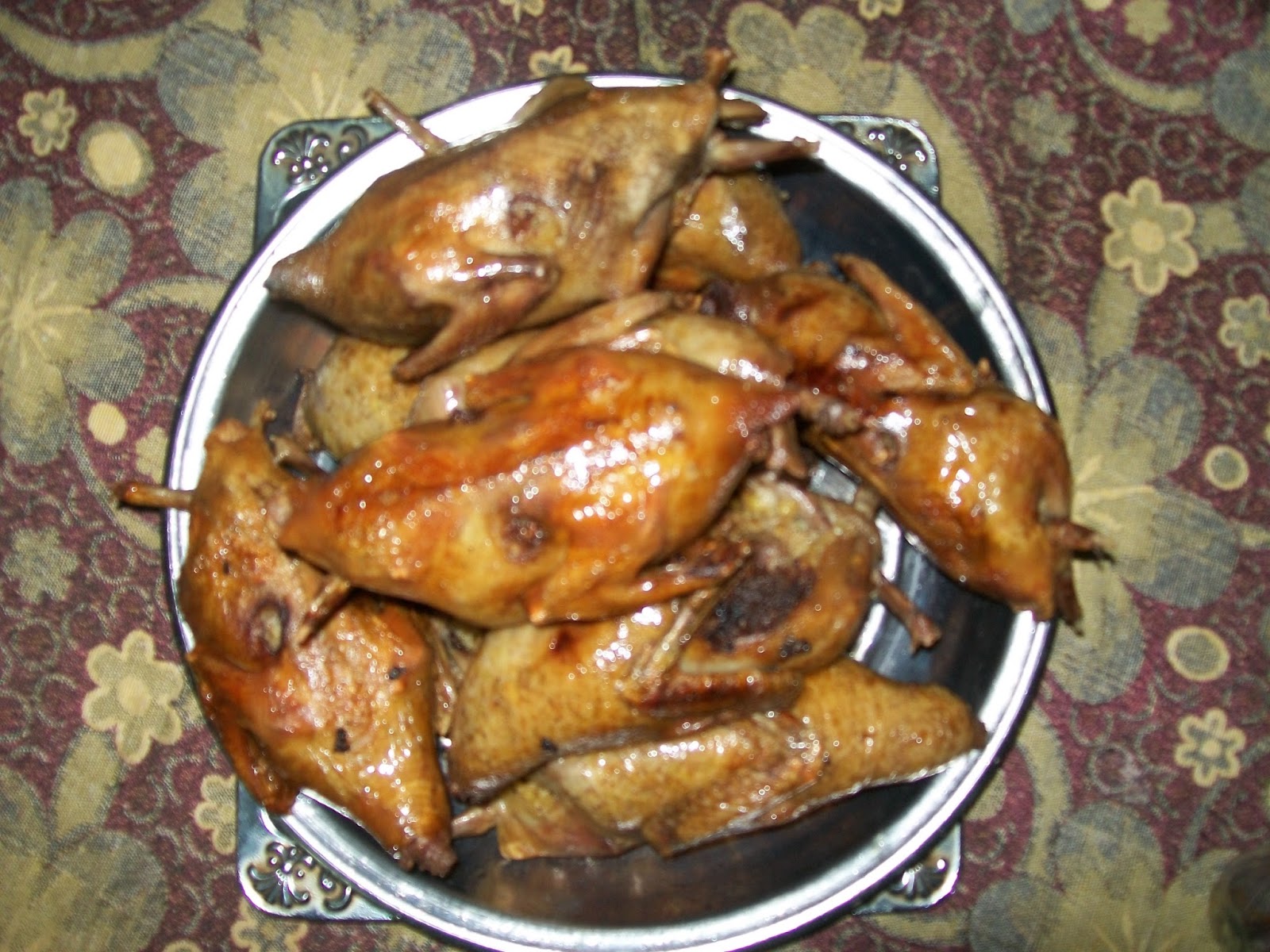 Dina Porell: Fried Pigeons Stuffed with malt