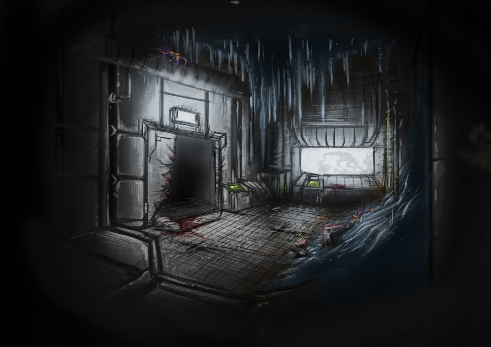 final year major project survival horror game - Absolute Zero : Level ...
