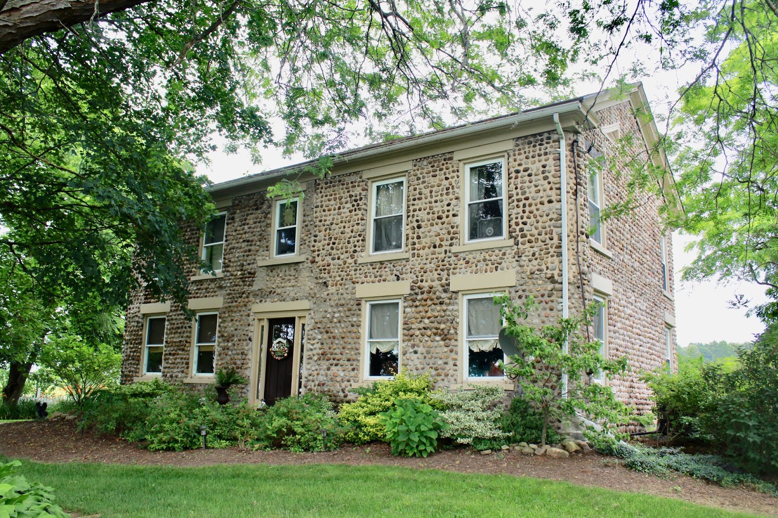 Cobblestone Buildings of North America: Cobblestone Buildings in Cayuga ...