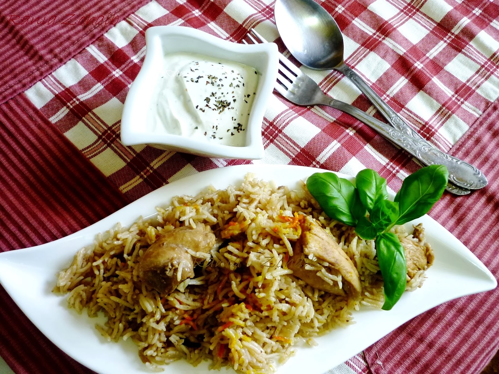 Rania @ Work with sugar'n spice: Chicken Polau spicy and fluffy : )