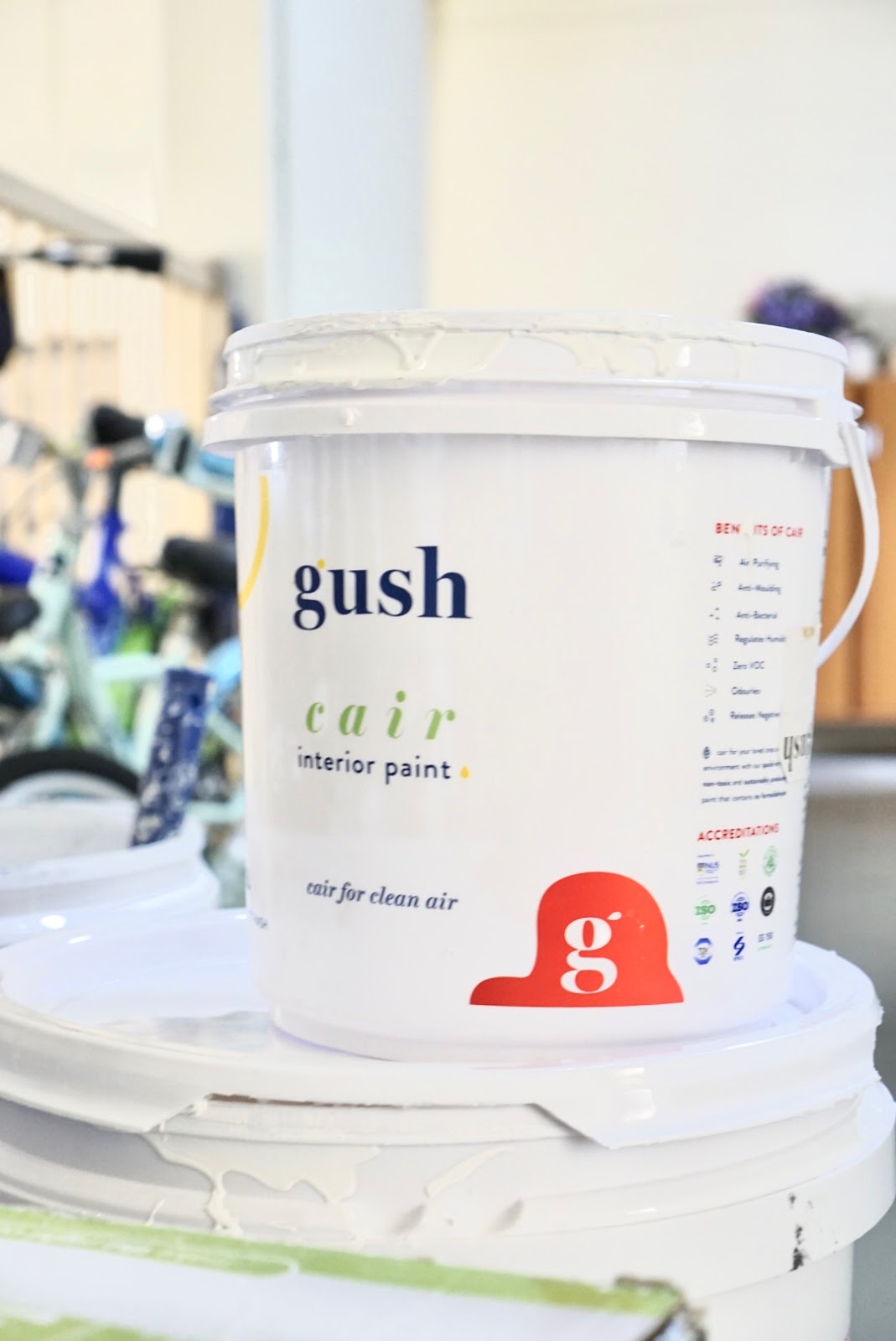 MishMashMess: Live Right, Breathe Right with GUSH paints