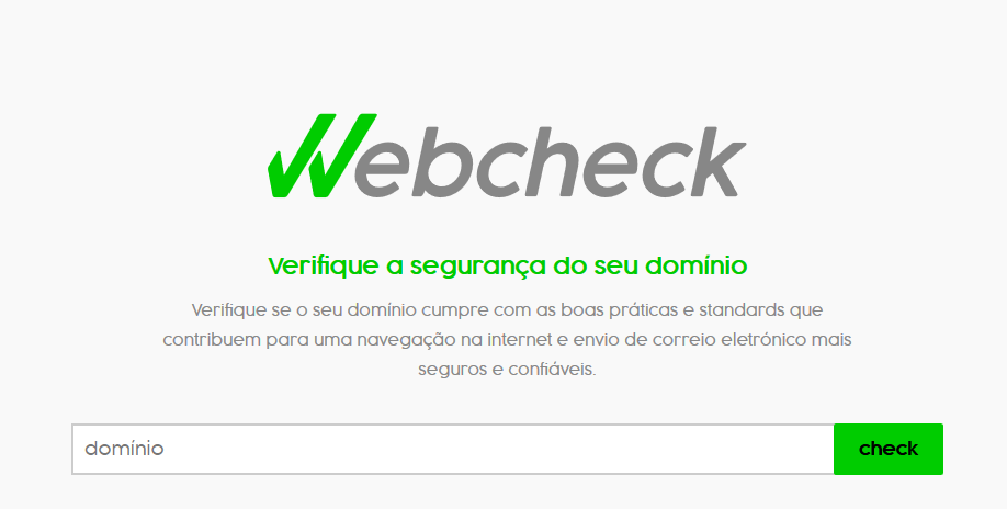 Webcheck.pt - Verifica se o teu dominio é seguro - ITO - NETthings