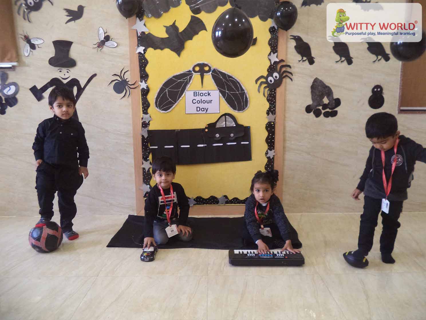 On The Top Of The World Black Colour Day Celebration By Playgroup on-the-top-of-the-world-black-colour-day-celebration-by-playgroup
