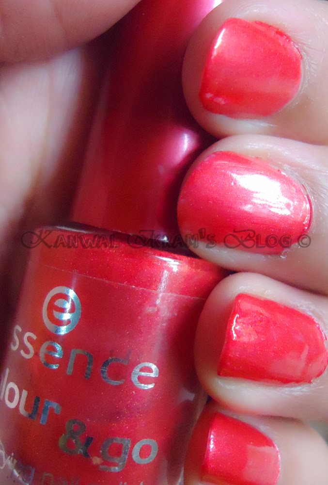 Kanwal Ikram's Blog: Essence Colour And Go Nail Polish-Review And Swatches