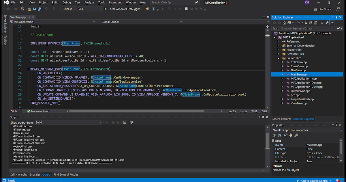 Visual C++ 6.0을 Visual Studio 2019로 Migration하기