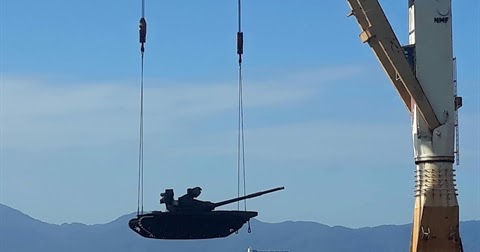 DEFENSE STUDIES: More T72B1MS Tank for Laos Arrived