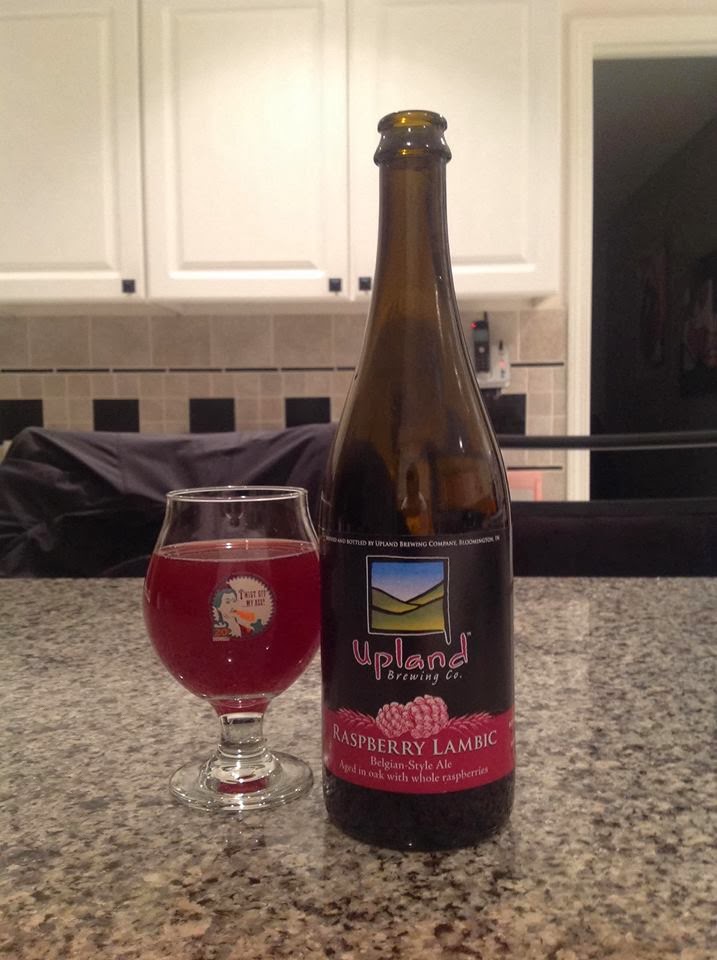 SaBEERmetrics: Beer Review: Upland Raspberry Lambic