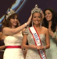 April Lufriu, Mrs America (United States) is the winner of Mrs. World ...