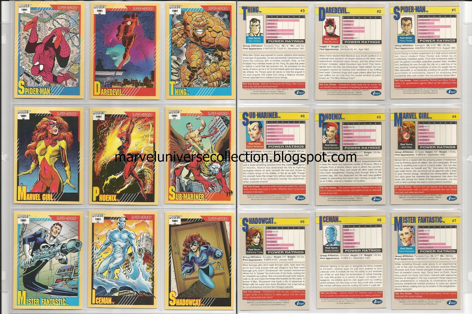 My Marvel Universe trading card collection: Marvel Universe Series II ...