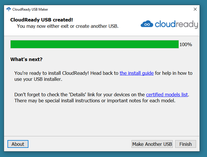 Sam's Information: Neverware CloudReady