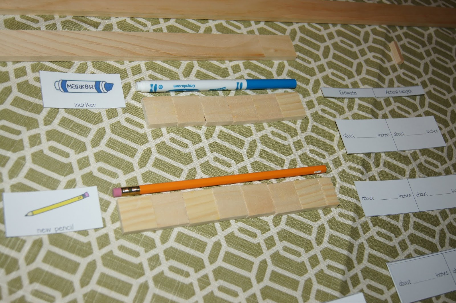 "Making Montessori Ours": Measurement Activity Box, Playing With ...