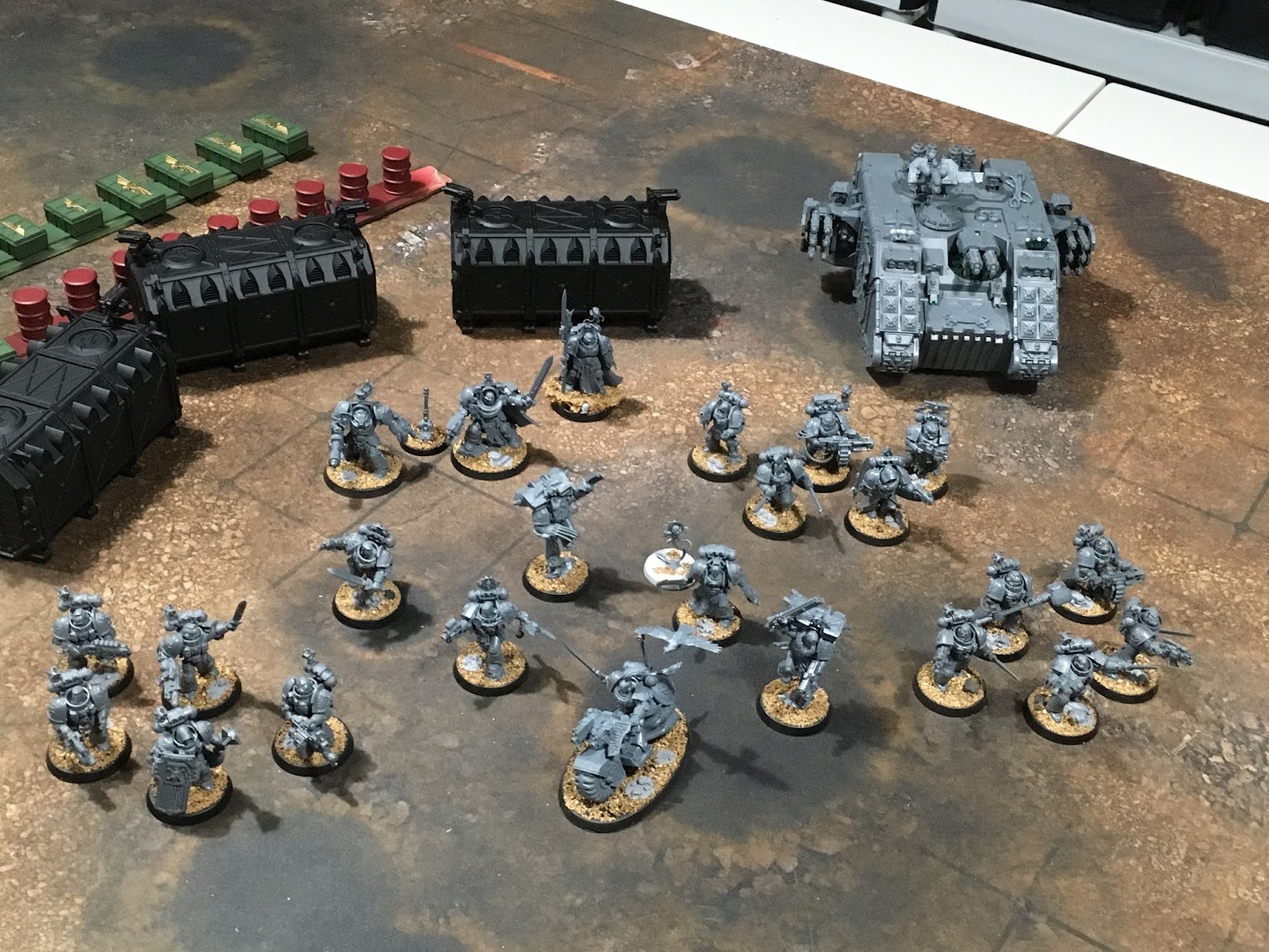 262nd Death Korps of Krieg: WIP - Deathwatch Progress