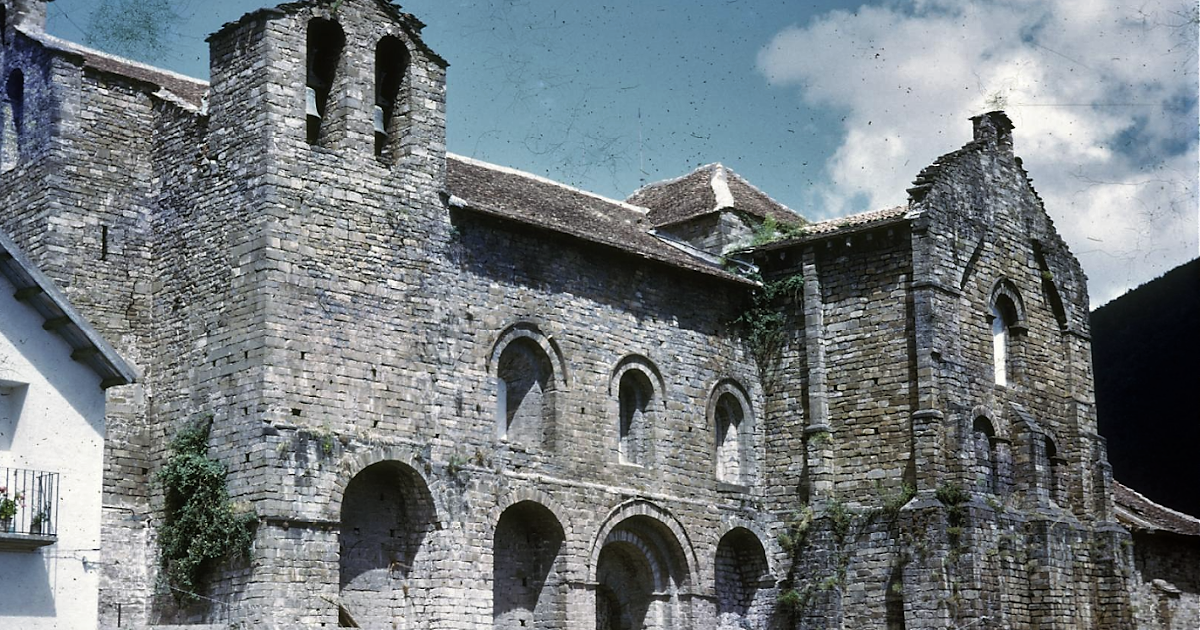 ECHO SIN HACHE: FOTOGRAFÍA ANTIGUA: EL MONASTERIO DE SIRESA EN EL ...