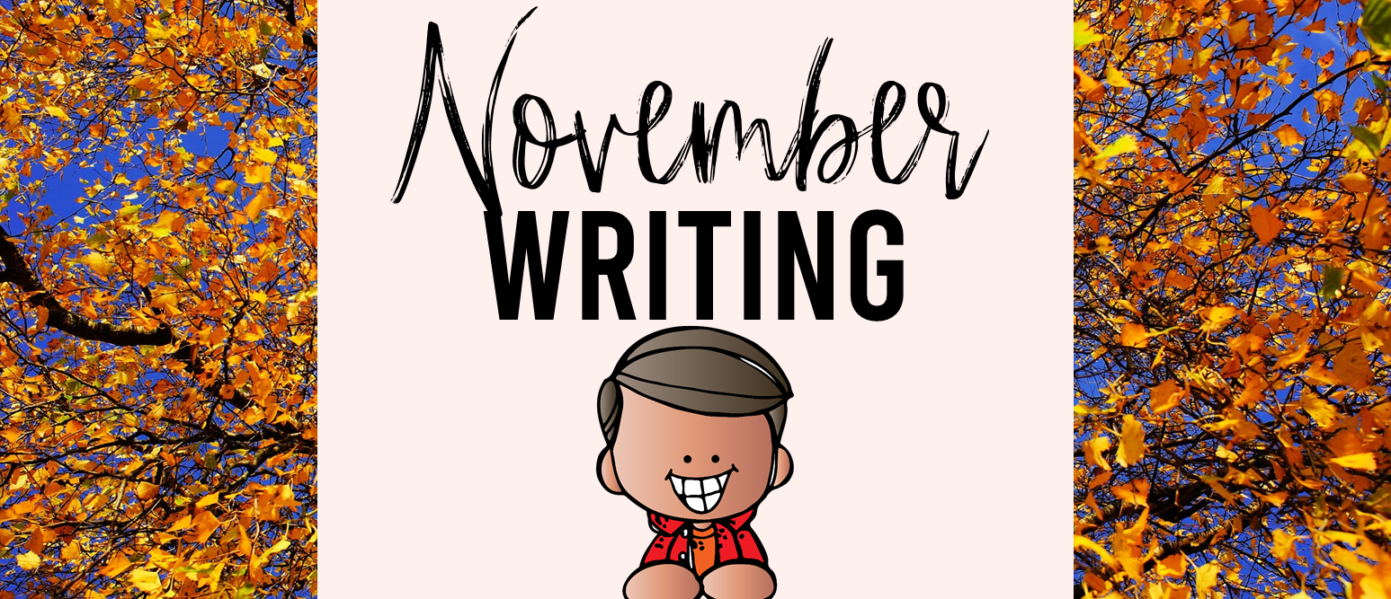 November Writing Prompt Templates | For Daily Journals or the Writing ...