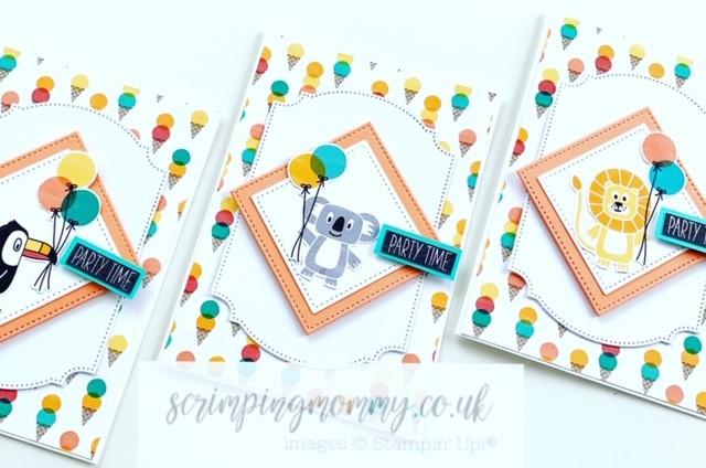 scrimpingmommy: Birthday Bonanza 'whack a stack' 15 cards