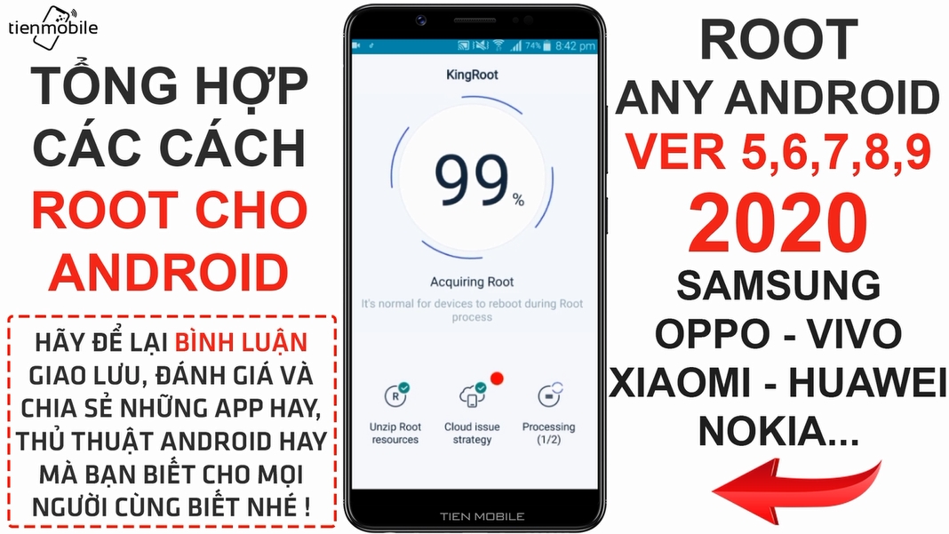 Update How to Root Any Android Phone without PC 2020 V3