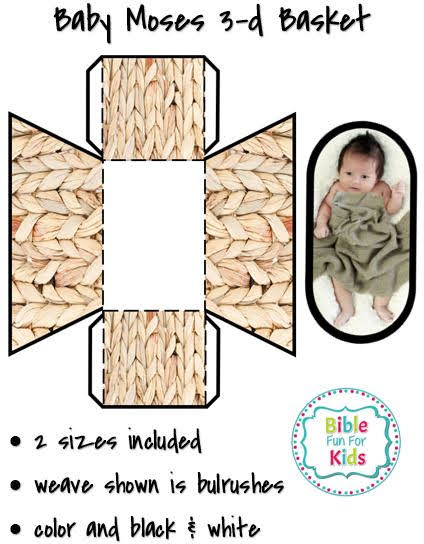 Baby Moses | Bible Fun For Kids