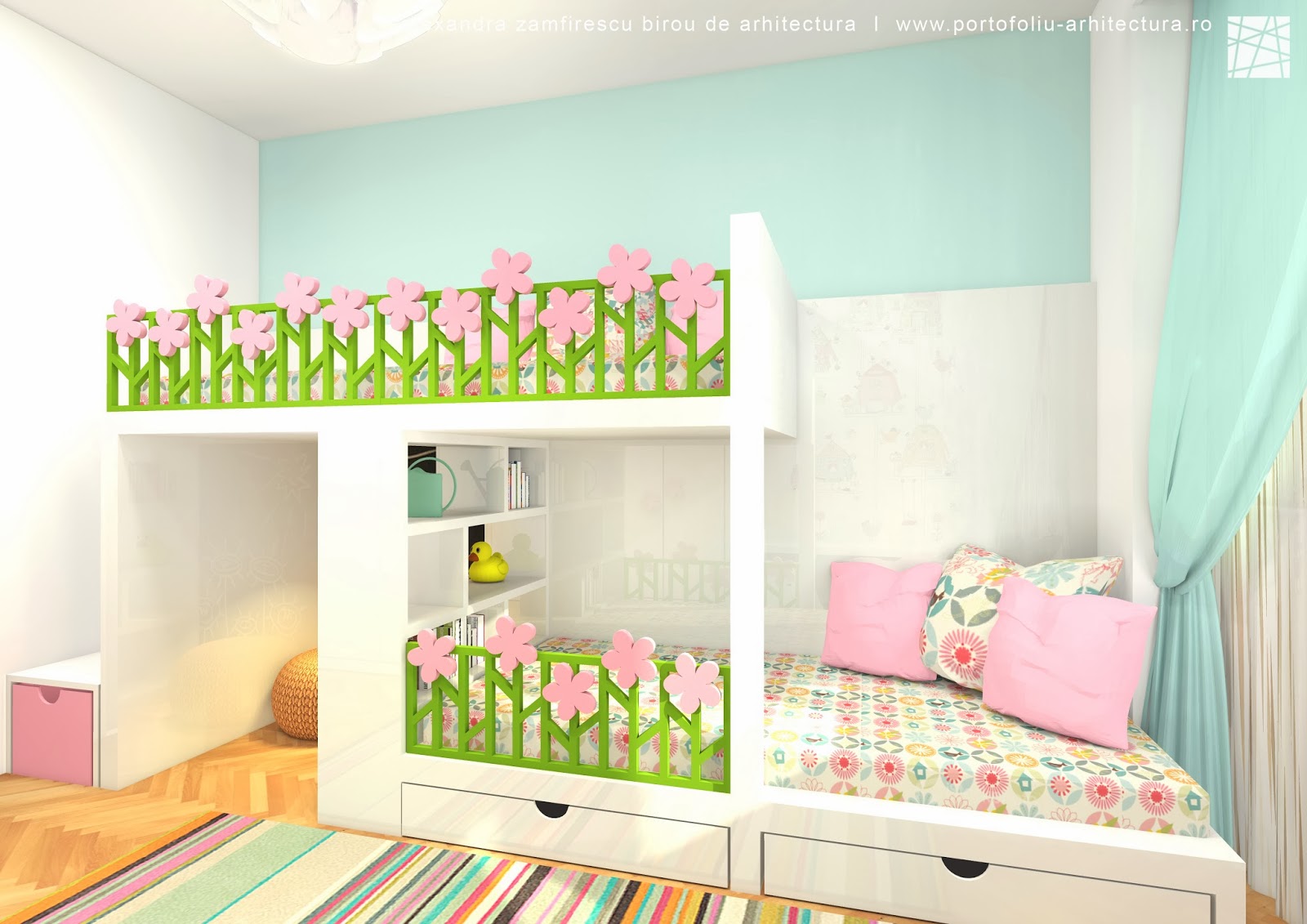 CAMERA PENTRU DOUA FETITE - AZSTUDIO