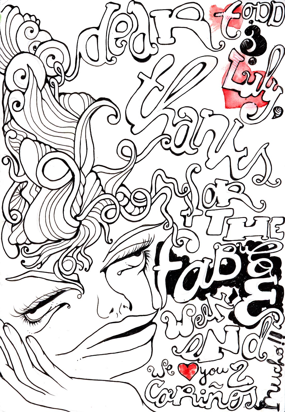 Art by Mama Cass: Letters by Hand