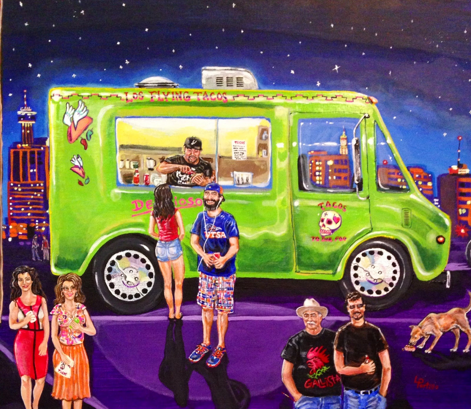 The San Antonio-centrism of Larry Portillo at Gallista Gallery, San Antonio