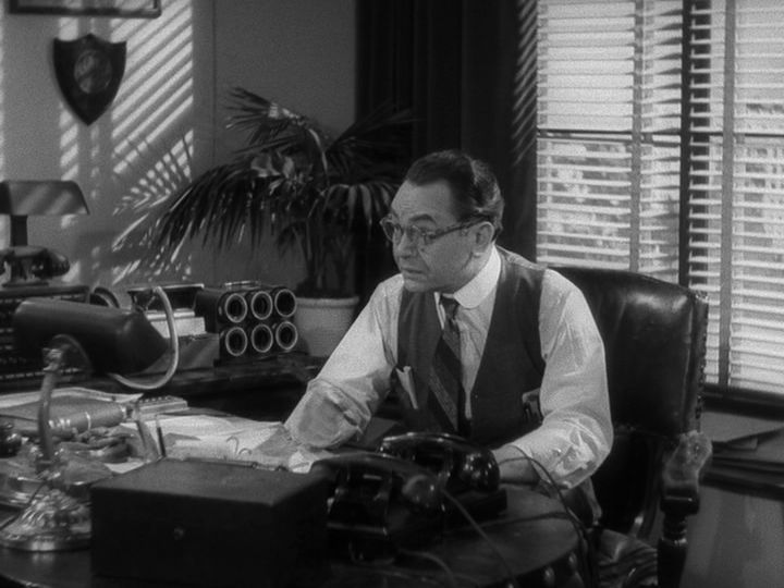 Orange Crate Art: Barton Keyes’s office