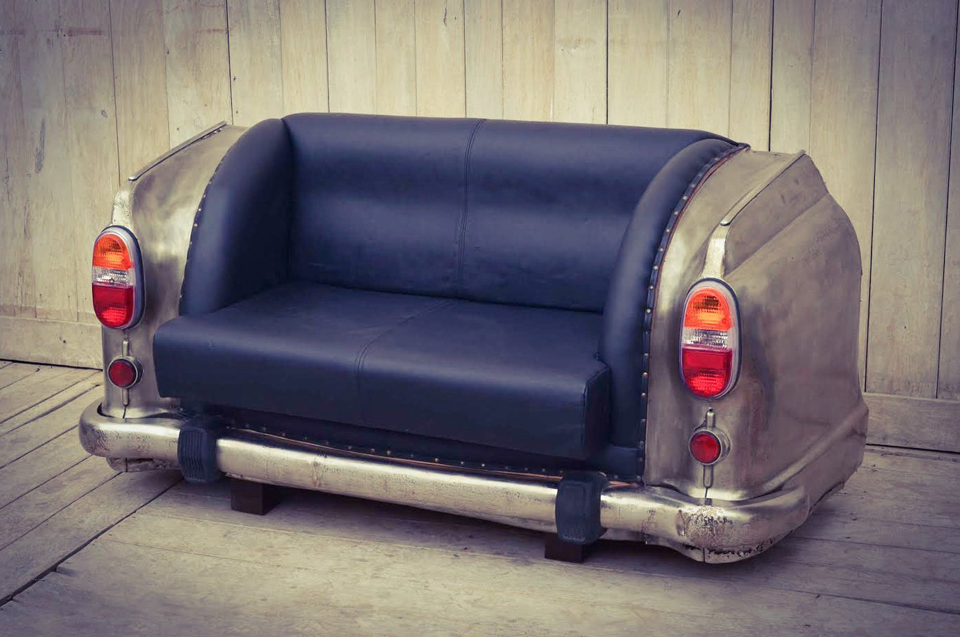 Reclaimed Car Sofa
