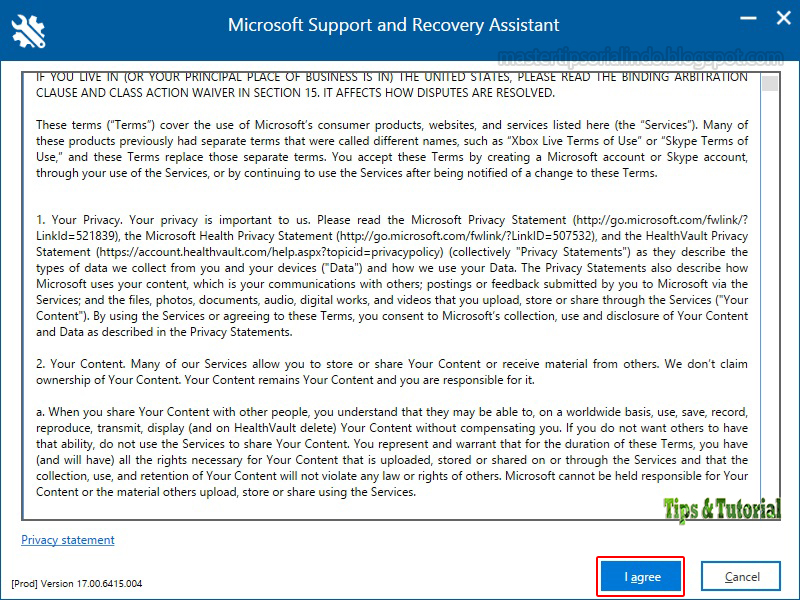 Cara Menggunakan Microsoft Support and Recovery Assistant Untuk ...