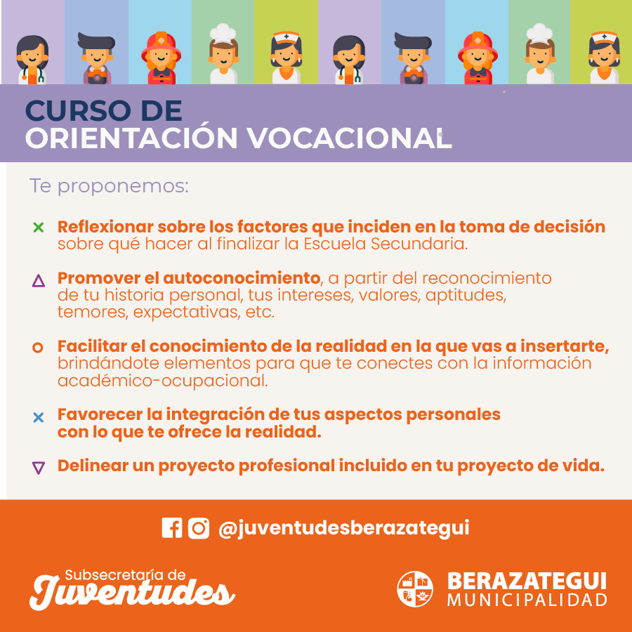 Biblioteca Secundaria 49: Curso de Orientación Vocacional para 6to Año