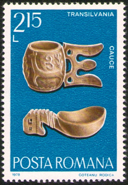 Timbre filatelice: Timbre filatelice traditii romanesti-Sculptura in lemn