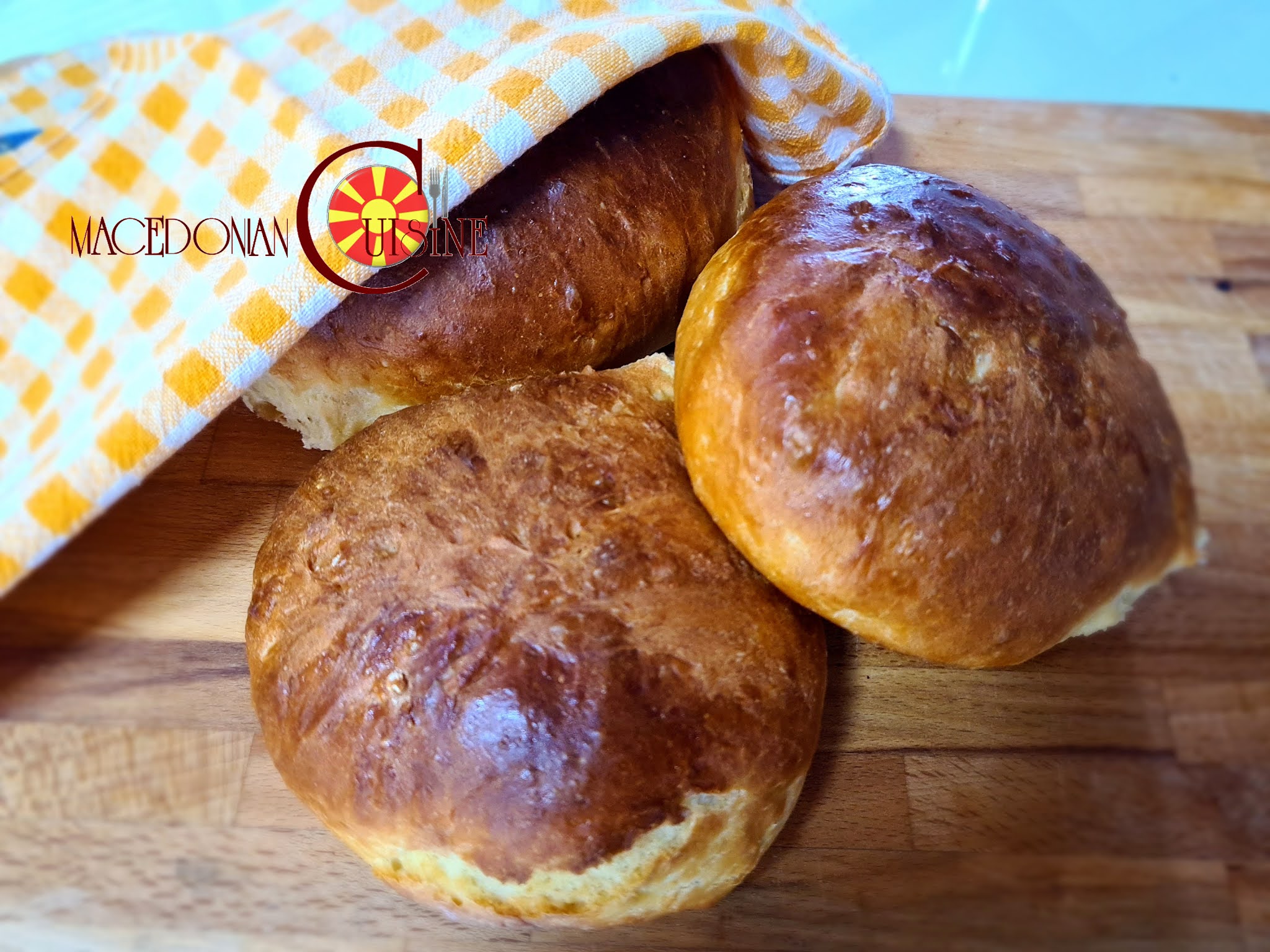 SOFTEST AND TASTIEST BREAD BUNS ~ Macedonian Cuisine