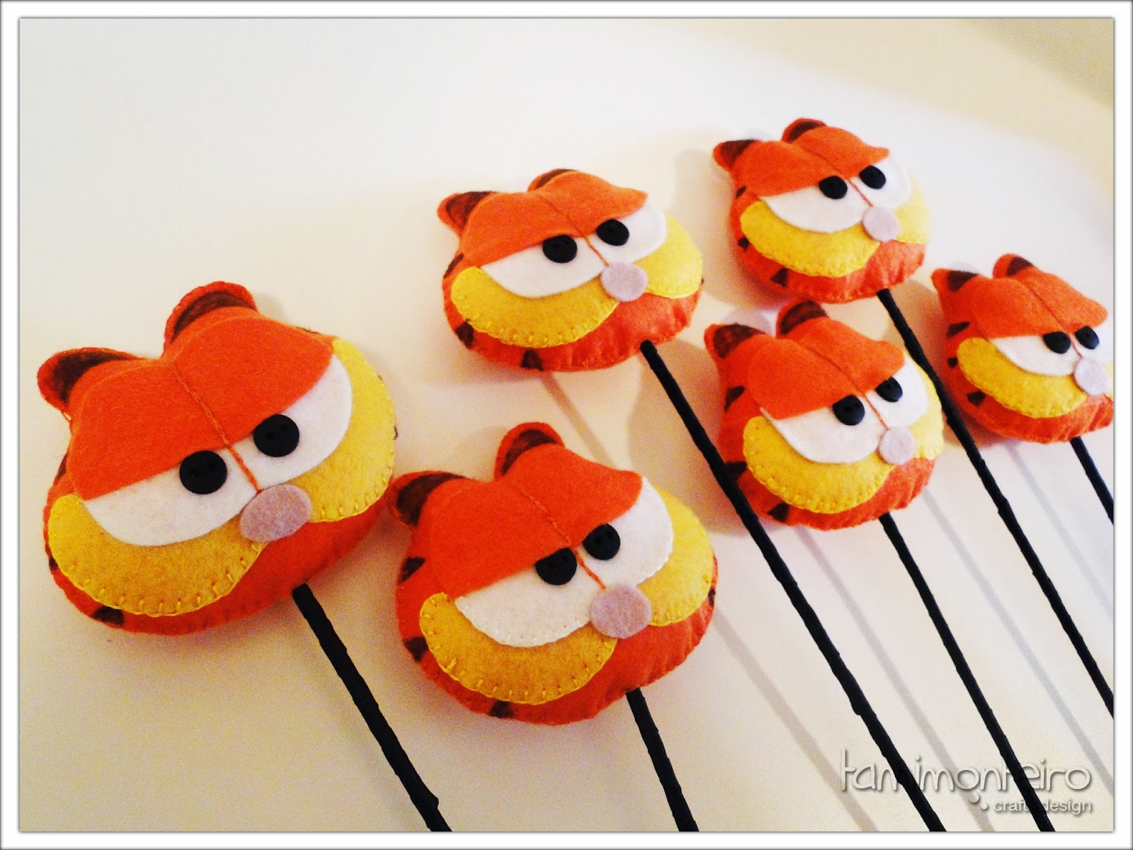 Tami Monteiro Craft&Design: Palitos Garfield