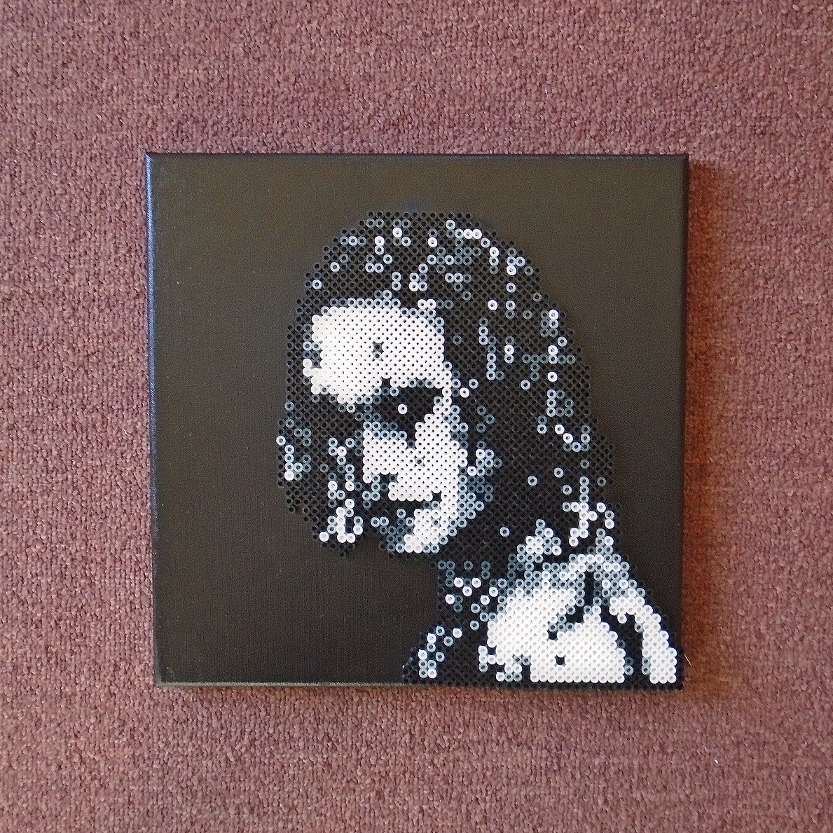 Long Black Fingers : The Crow Eric Draven Perler Bead