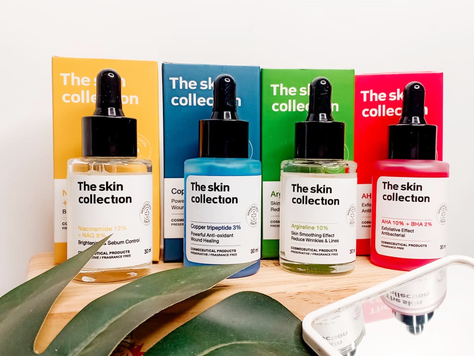 รีวิว The Skin Collection เซรั่ม 4 สูตร จบทุกปัญหาผิว! - Baby FANG Review