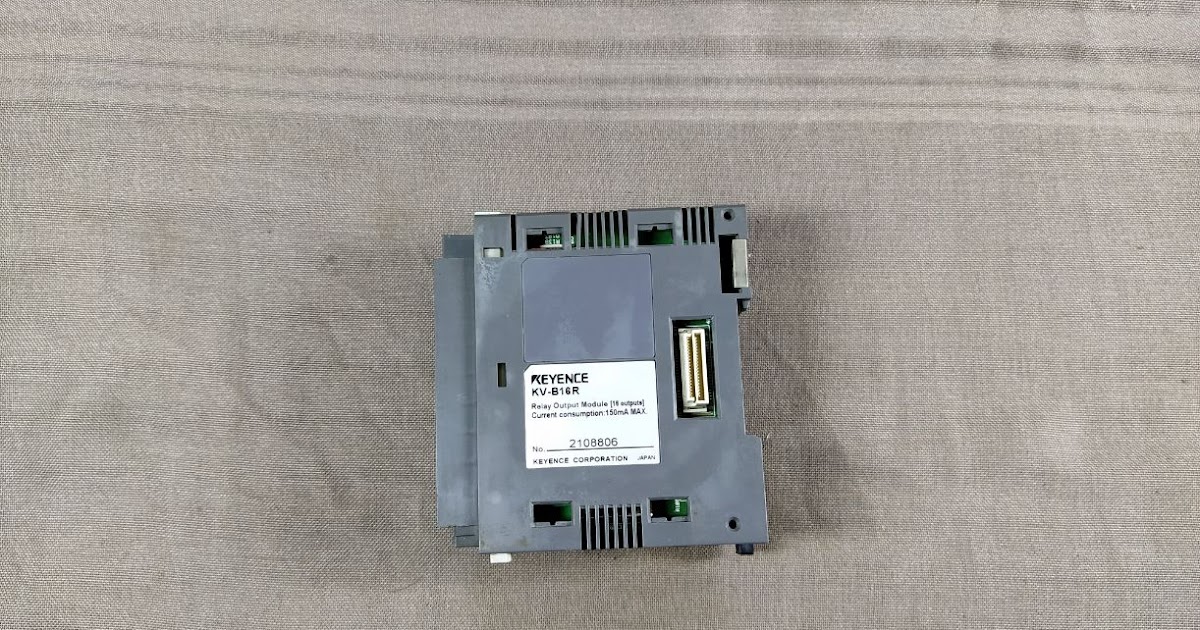 KEYENCE B16R RELAY OUTPUT MODULE KV-B16R