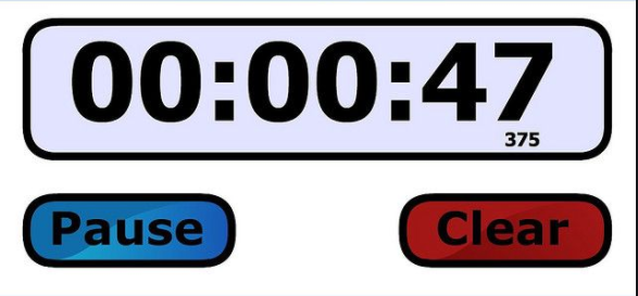 Online Stopwatch Clock with Alarm