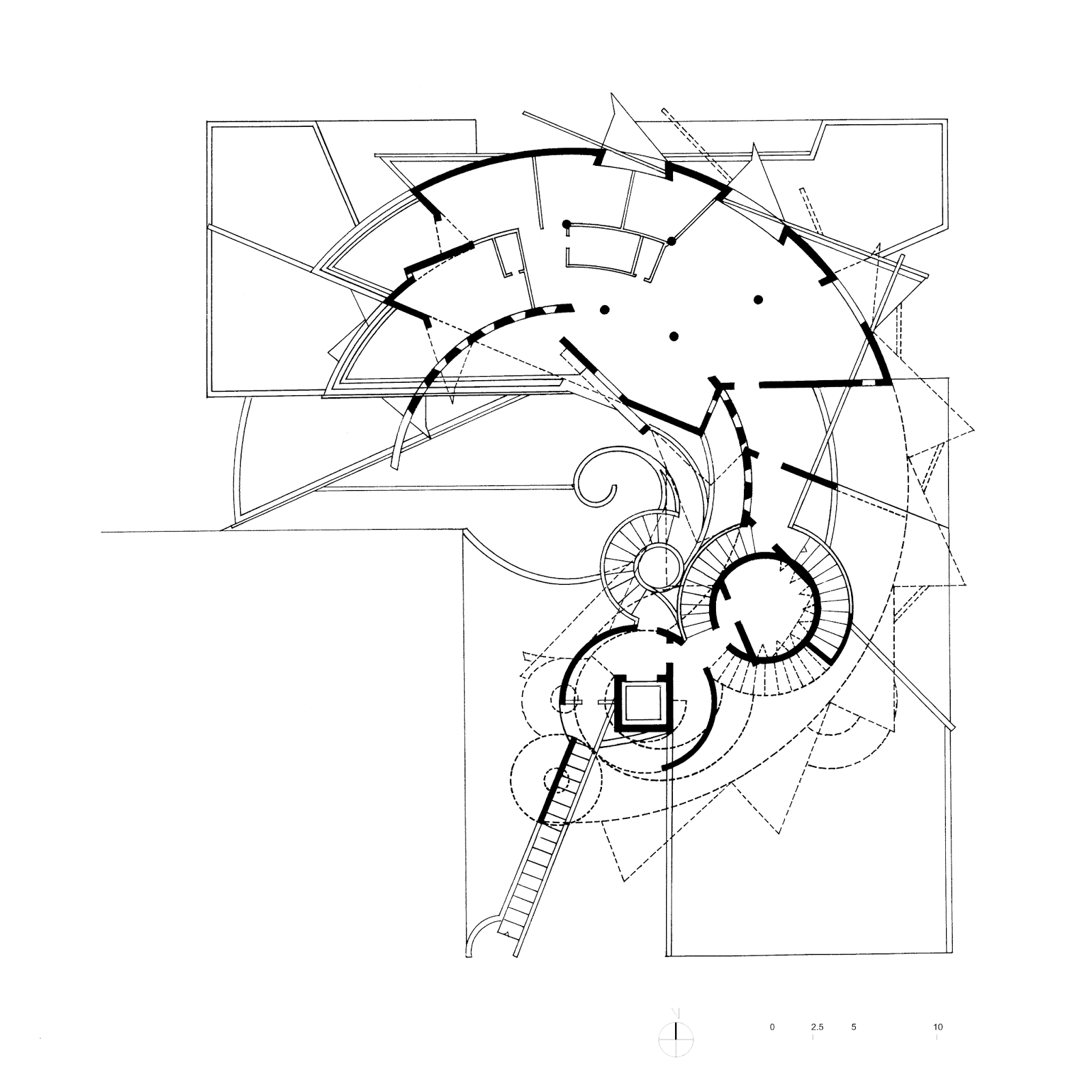 Hidden Architecture Spiral Apartment House
