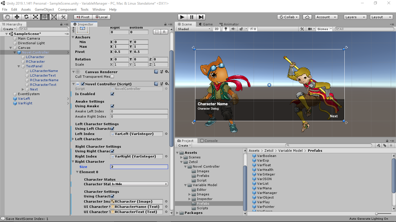 Tutorial Pembuatan Visual Novel Dengan Unity