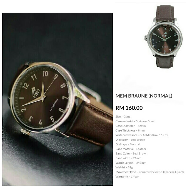 Jam Kekanan - CounterClockWise: MEM WATCHES