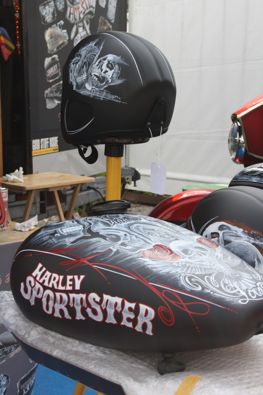 DUECILINDRI: Harley Sportster Tank