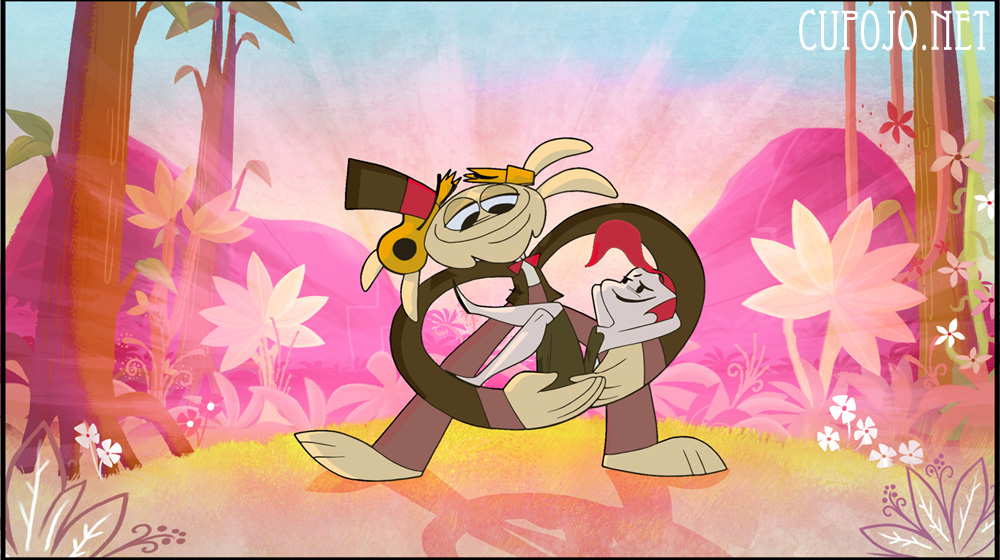 Joanna Davidovich's Art & Animation Blog: Sc. 31 Monkey Rag Background