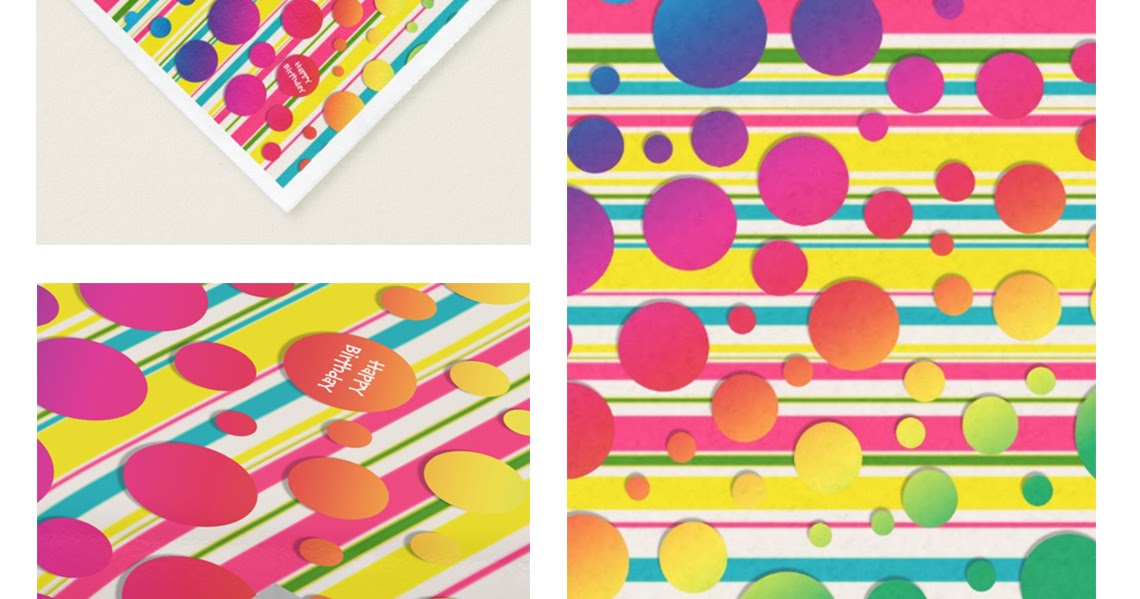 Designer Spotlight : Col's Creations - Beatnik Bubbles Rainbow Dots and ...