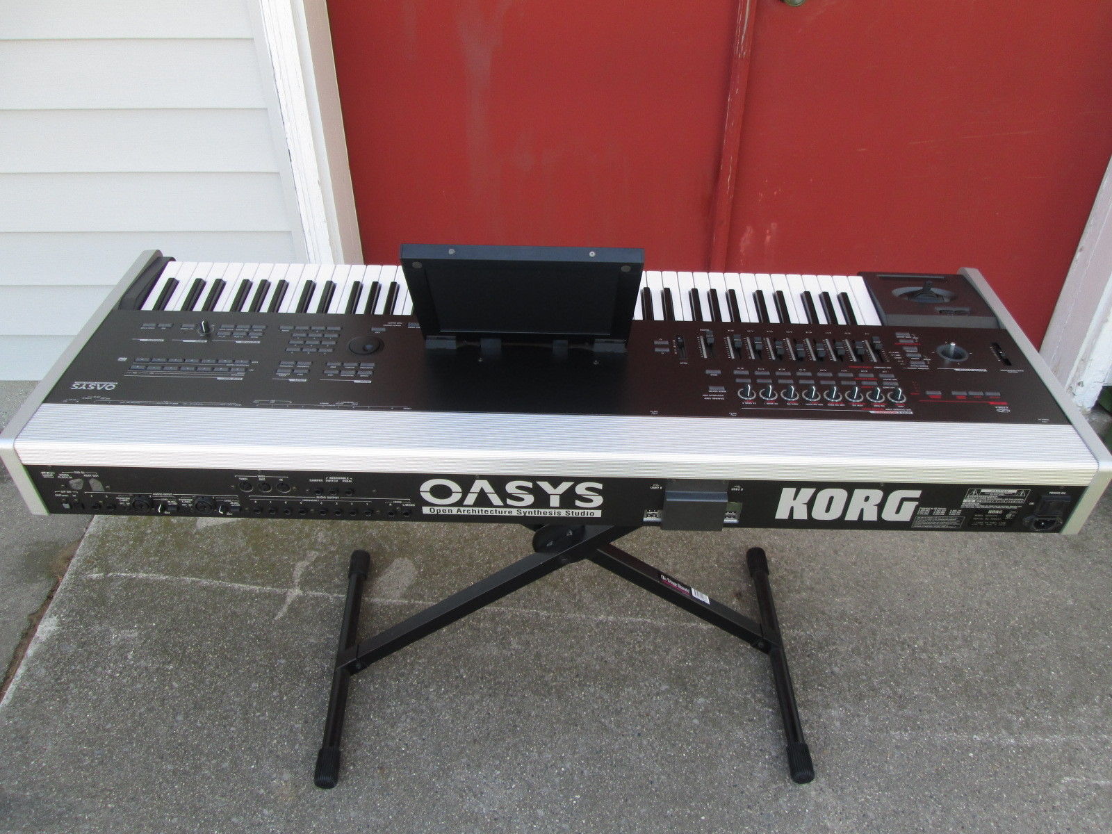 MATRIXSYNTH: Korg OASYS 76 Keyboard Synthesizer Workstation SN 000257