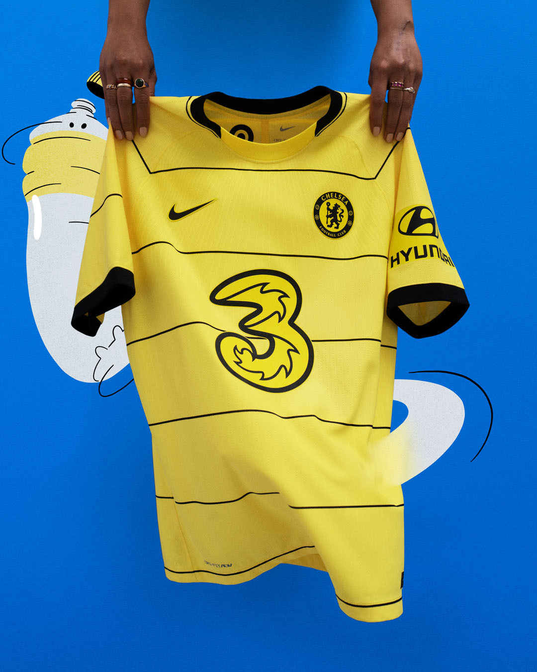 Yellow's Prominent: Chelsea revealed New Away Kit 2021-22, Photos ...