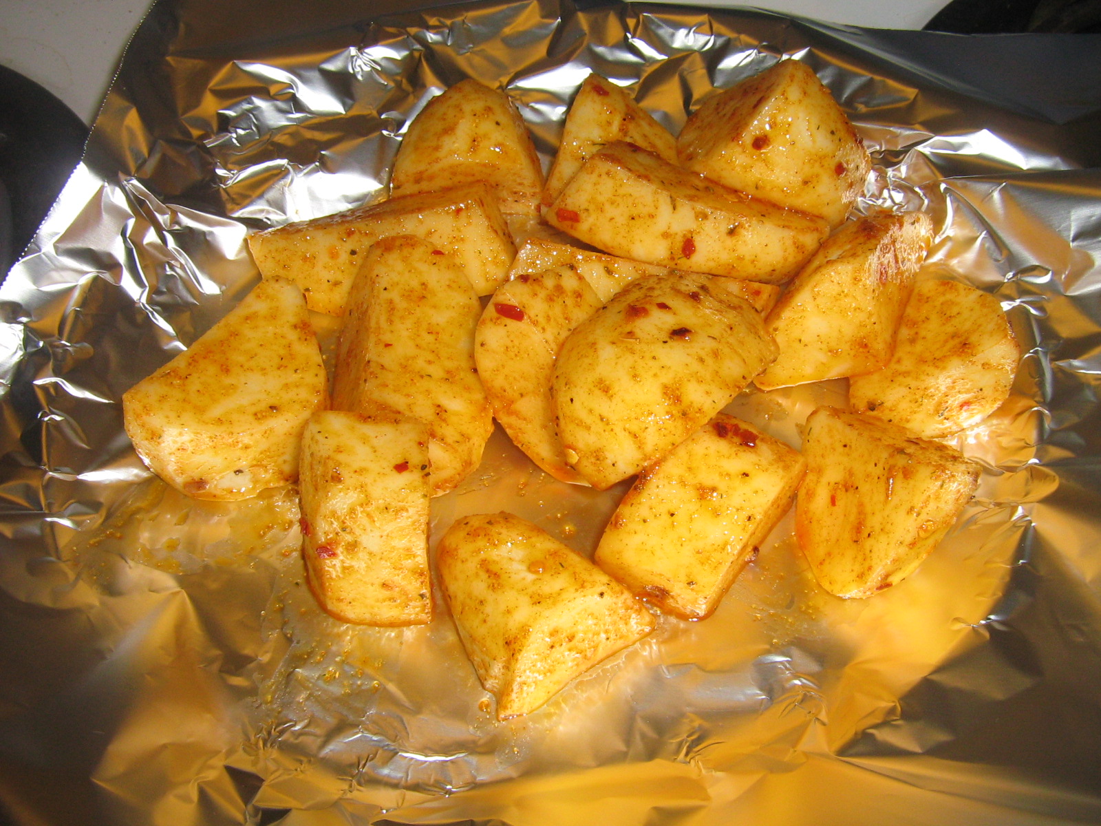 Cuisinons entre copines: Défi #1 : Patates Grecques