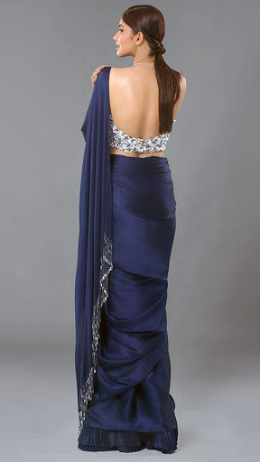 Sexy Saree Photos: Sexy Back