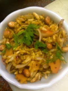 Puffed rice upma / Kadle Puri Snack | Smitha Shrisha's Carpe Diem Spicy ...